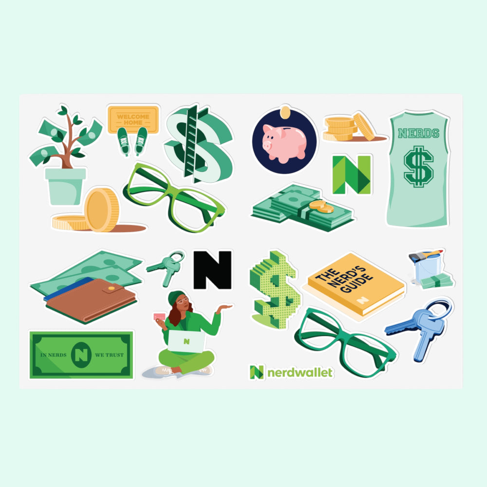 The Nerdy Sticker Pack – Nerdymerch